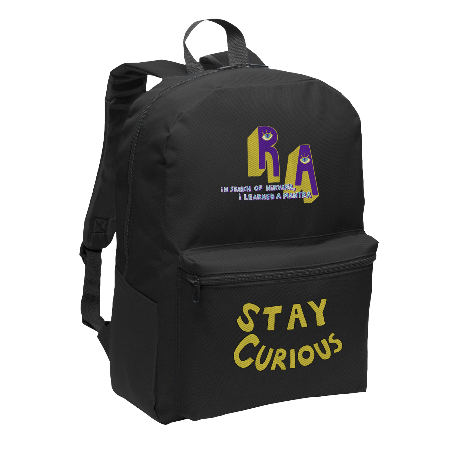Stay Curious Backpack – Mainfactor Merch Store UK